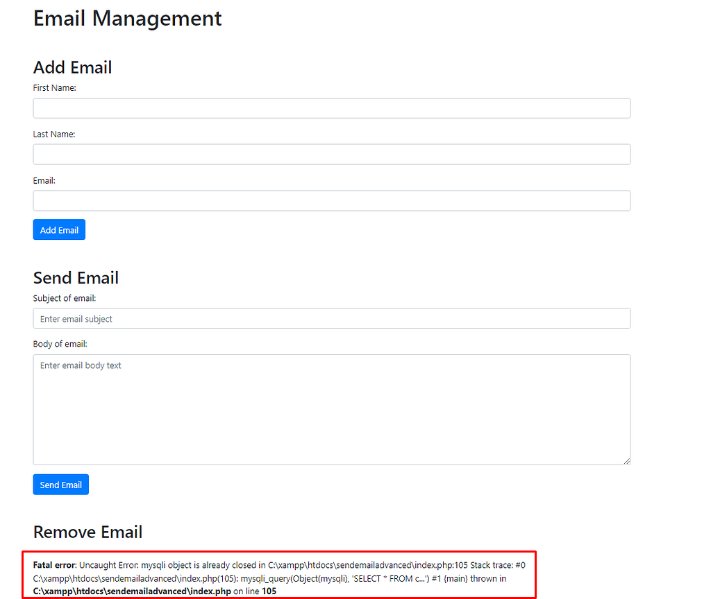 HTML form doesnt show properly - General PHP Help - PHPHelp