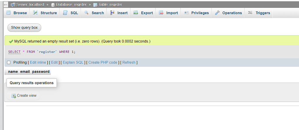 The Php Input Data Is No Show In The Phpmyadminmysql Phphelp